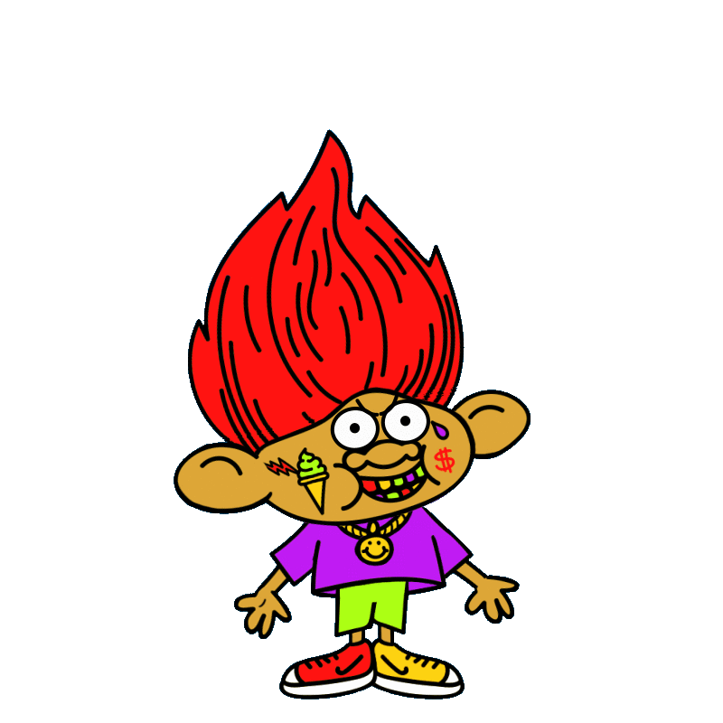 Troll Sticker by This Is Blueprint for iOS & Android | GIPHY