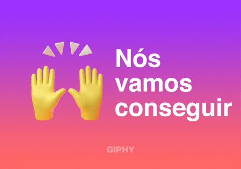 Nós Vamos Conseguir GIF by GIPHY Cares - Find & Share on GIPHY