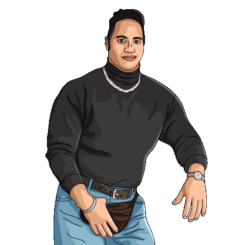 The Rock Fanny Pack Gif