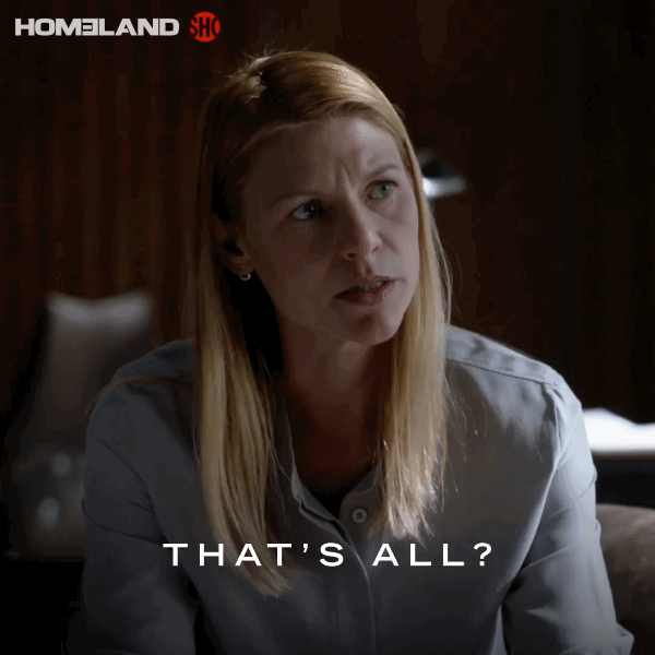 Carrie Mathison Showtime GIF by Homeland - Find & Share on GIPHY