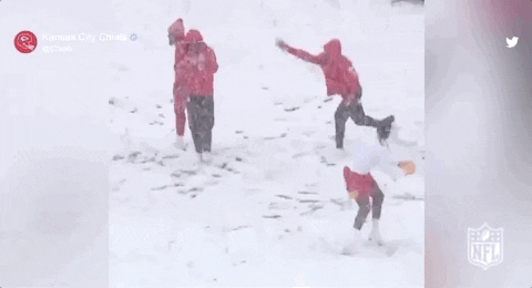 Kansas City Chiefs Snowball Fight GIFs - Get the best GIF on GIPHY