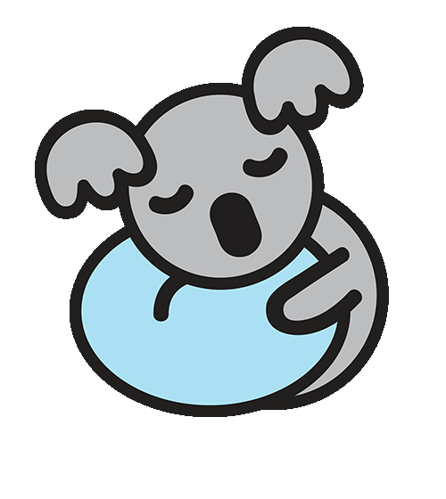 Sleepy Time Sticker by iamkai.co for iOS & Android | GIPHY
