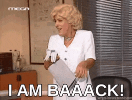 I'M Back GIFs - Find & Share on GIPHY