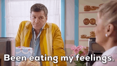 Sad Eat Your Emotions GIF by truTV’s At Home with Amy Sedaris - Find ...