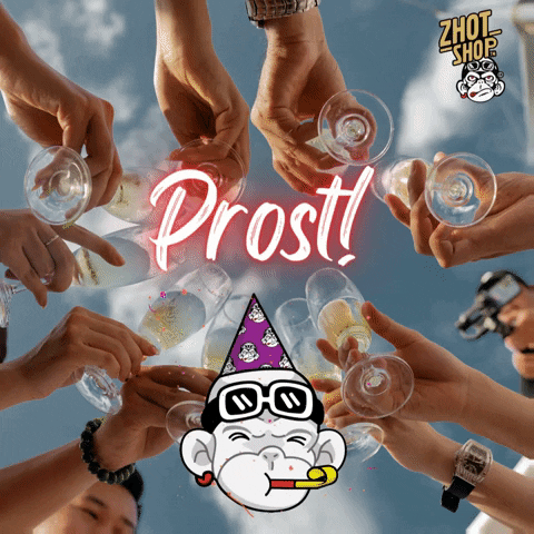 Salud - Cheers - Prost Gif GIFs on GIPHY - Be Animated