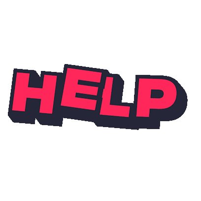 Dying Help Me Sticker by Michael Shillingburg for iOS & Android | GIPHY