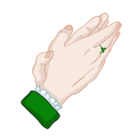 Patrick Hand Gestures by Stickerpacks.design | GIPHY