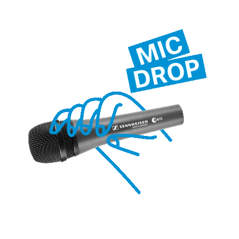 Mic Word Sticker by Sennheiser for iOS & Android | GIPHY