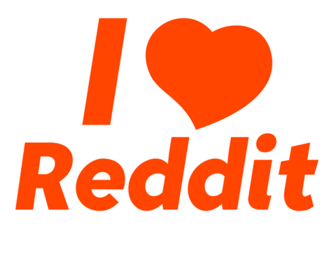 I Love Reddit Sticker by Reddit for iOS & Android | GIPHY
