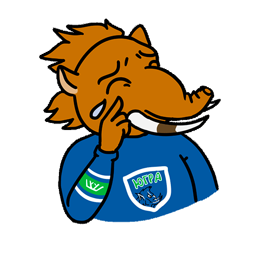 Mammoth Sticker by Hockey club UGRA for iOS & Android | GIPHY