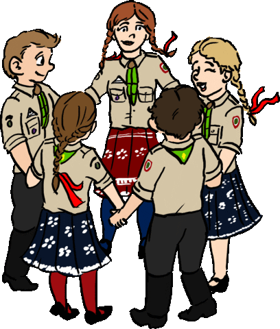Scout Scouting Sticker by Magyar Cserkészszövetség for iOS & Android ...