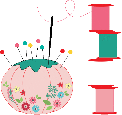 Sew Sewing Machine Sticker by Riley Blake Designs for iOS & Android | GIPHY