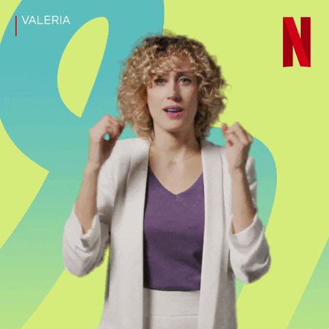 Valeria GIF by Netflix España - Find & Share on GIPHY