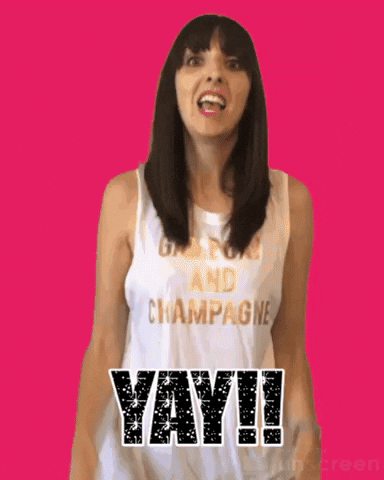 Woman Clapping GIFs - Get the best GIF on GIPHY