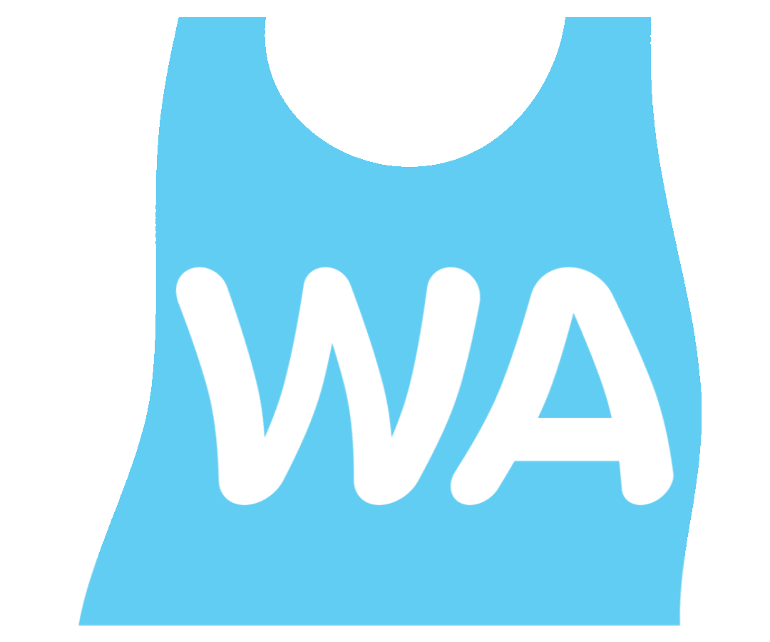 Wa Bib Sticker by Netball NSW for iOS & Android | GIPHY