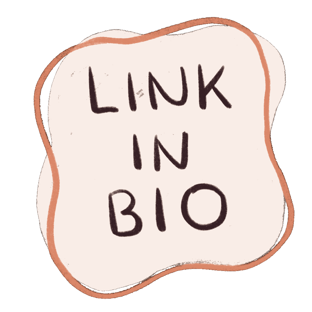 Link In Bio Sticker by Thirsty For Art for iOS & Android | GIPHY