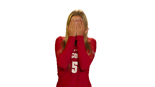 Wisconsin Womens Volleyball Riley Bell Sticker by Wisconsin Badgers for ...