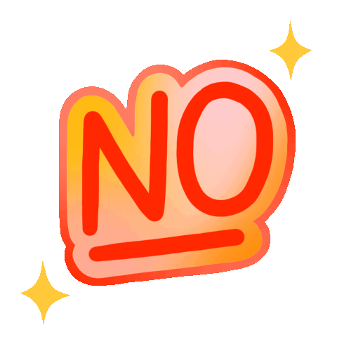 Pink No Sticker by About Evie for iOS & Android | GIPHY