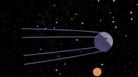 Solar System Traveling Gif