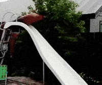Norbit Rasputia Water Slide Gif