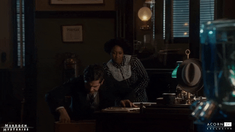 Murdoch Mysteries GIF by Acorn TV - Find & Share on GIPHY