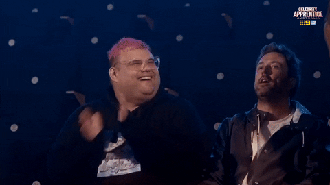 Happy Clap GIF by Celebrity Apprentice Australia - Find & Share on GIPHY