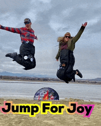 Happy Person Jumping Gif