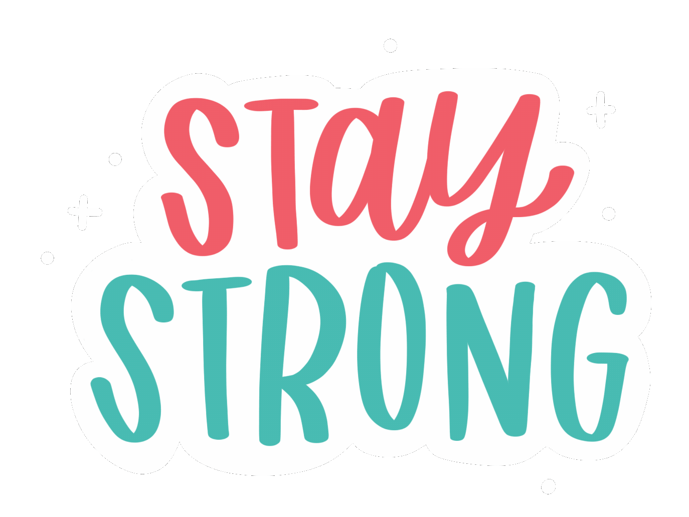 Stay Strong Sticker for iOS & Android | GIPHY
