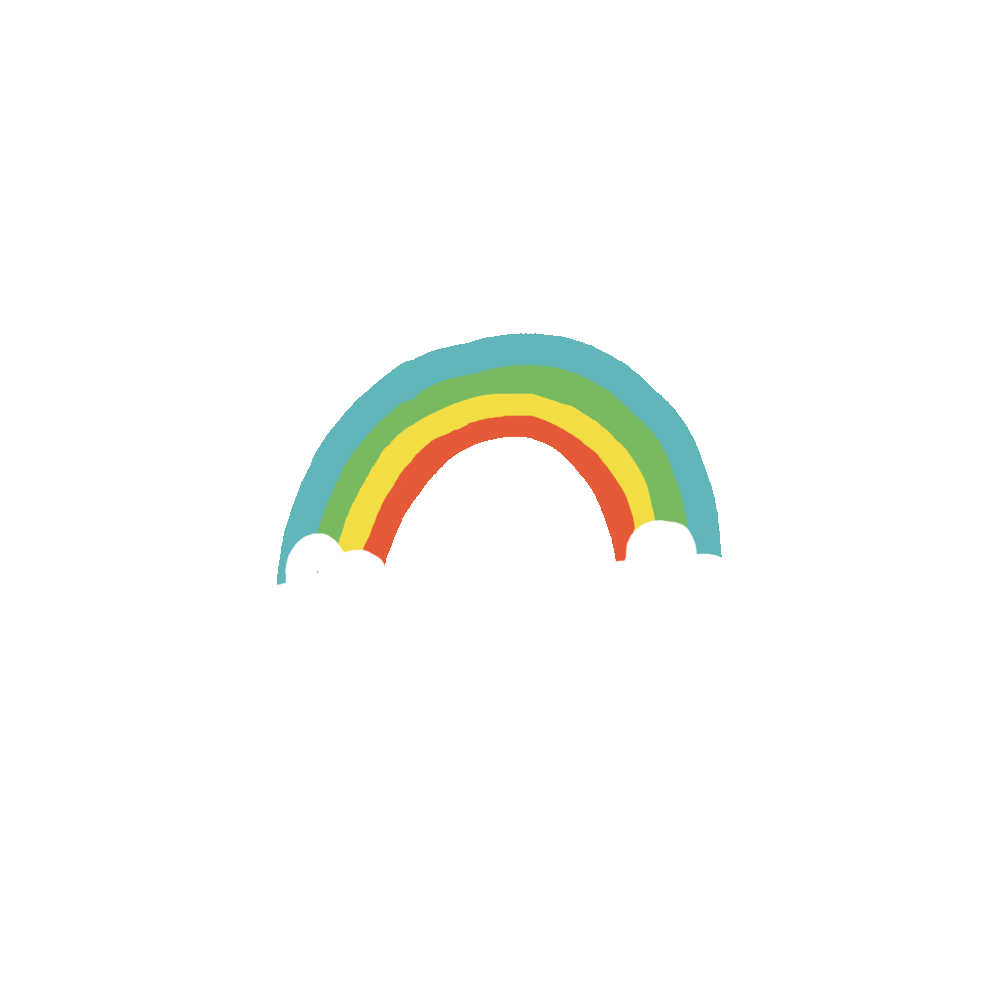 Rainbow Weather Sticker by chxrrypie for iOS & Android | GIPHY