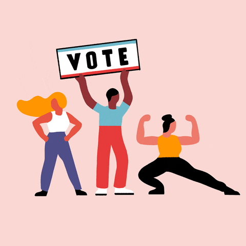 Voting Election 2020 GIF by Jelly London - Find & Share on GIPHY