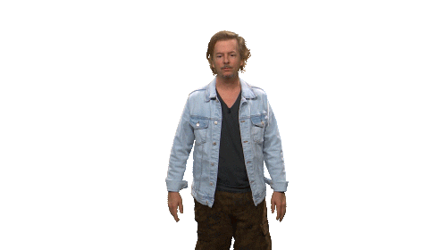 Swipe Up David Spade Sticker by Lights Out with David Spade for iOS ...