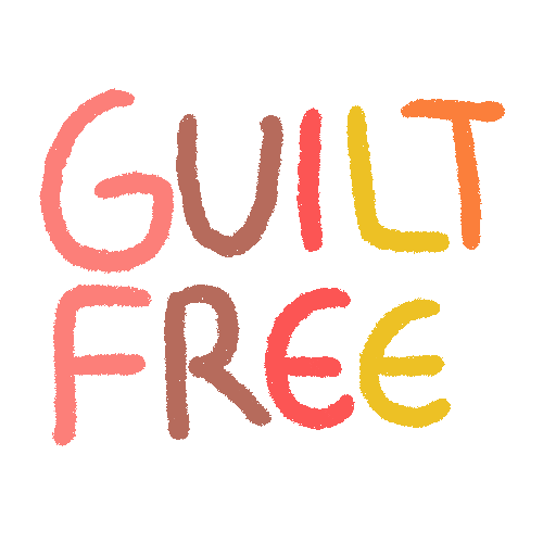 Guilt Free Sticker by aina2hand for iOS & Android | GIPHY