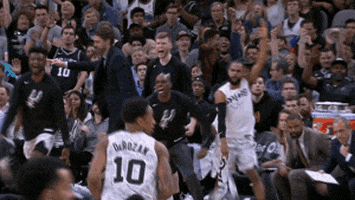 Celebrate San Antonio Spurs GIF by NBA - Find & Share on GIPHY