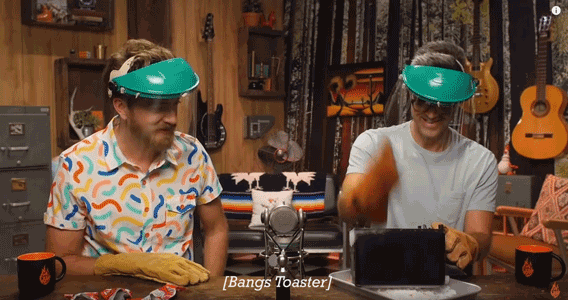 Bang Toaster GIFs - Get the best GIF on GIPHY