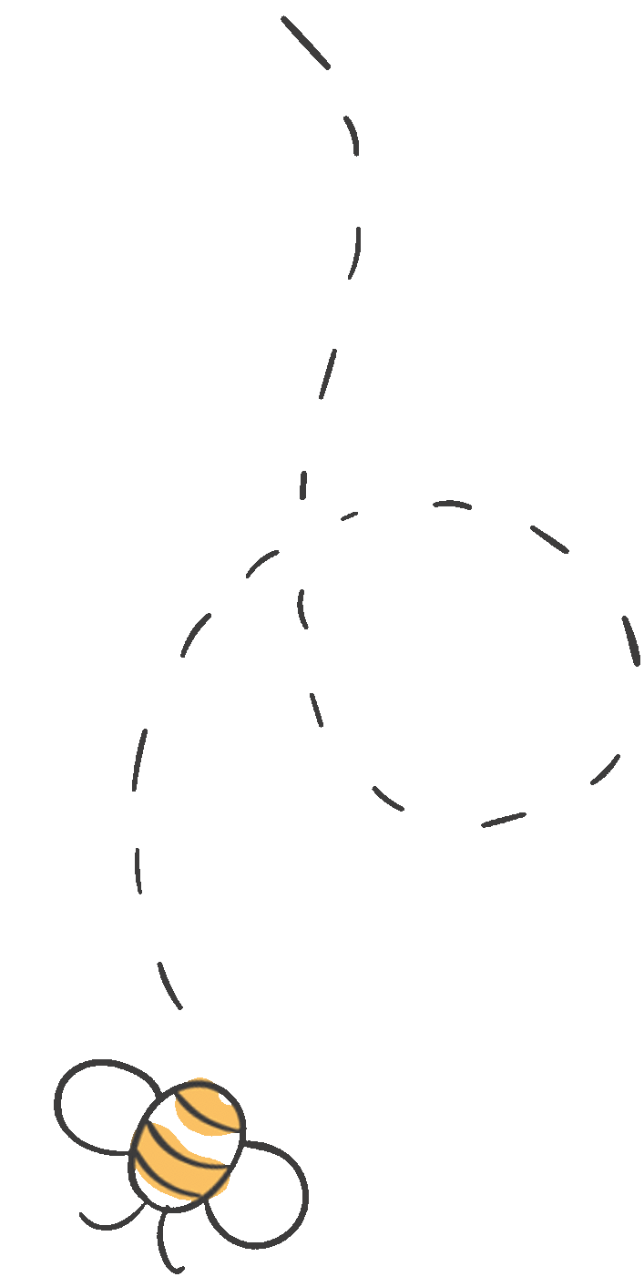 Bee Sticker by Wonderspot for iOS & Android | GIPHY