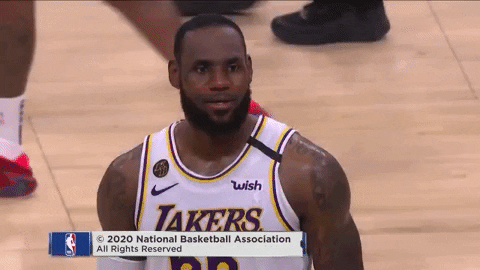 Lebron James Reaction GIF by ESPN - Find & Share on GIPHY