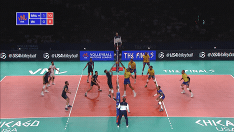 Vnl Bepartofthegame GIF by Volleyball World - Find & Share on GIPHY
