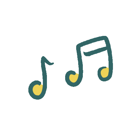 Music Score Notes Sticker by Happy Face for iOS & Android | GIPHY