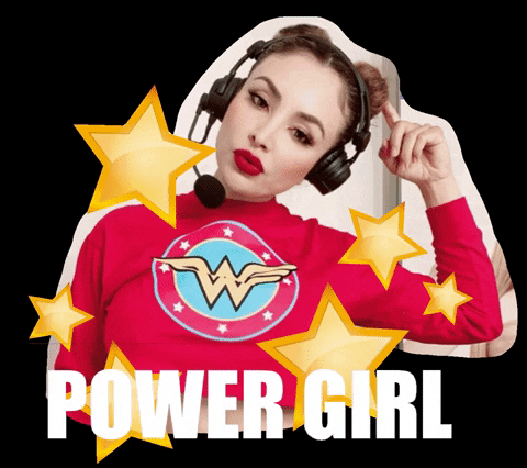 Powergirl GIF by dieta911 - Find & Share on GIPHY
