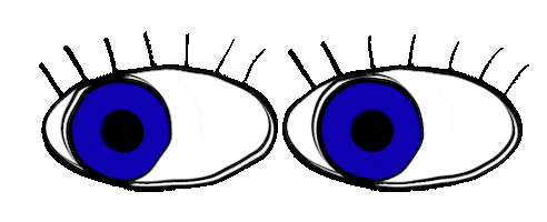 Eyes Looking Sticker for iOS & Android | GIPHY
