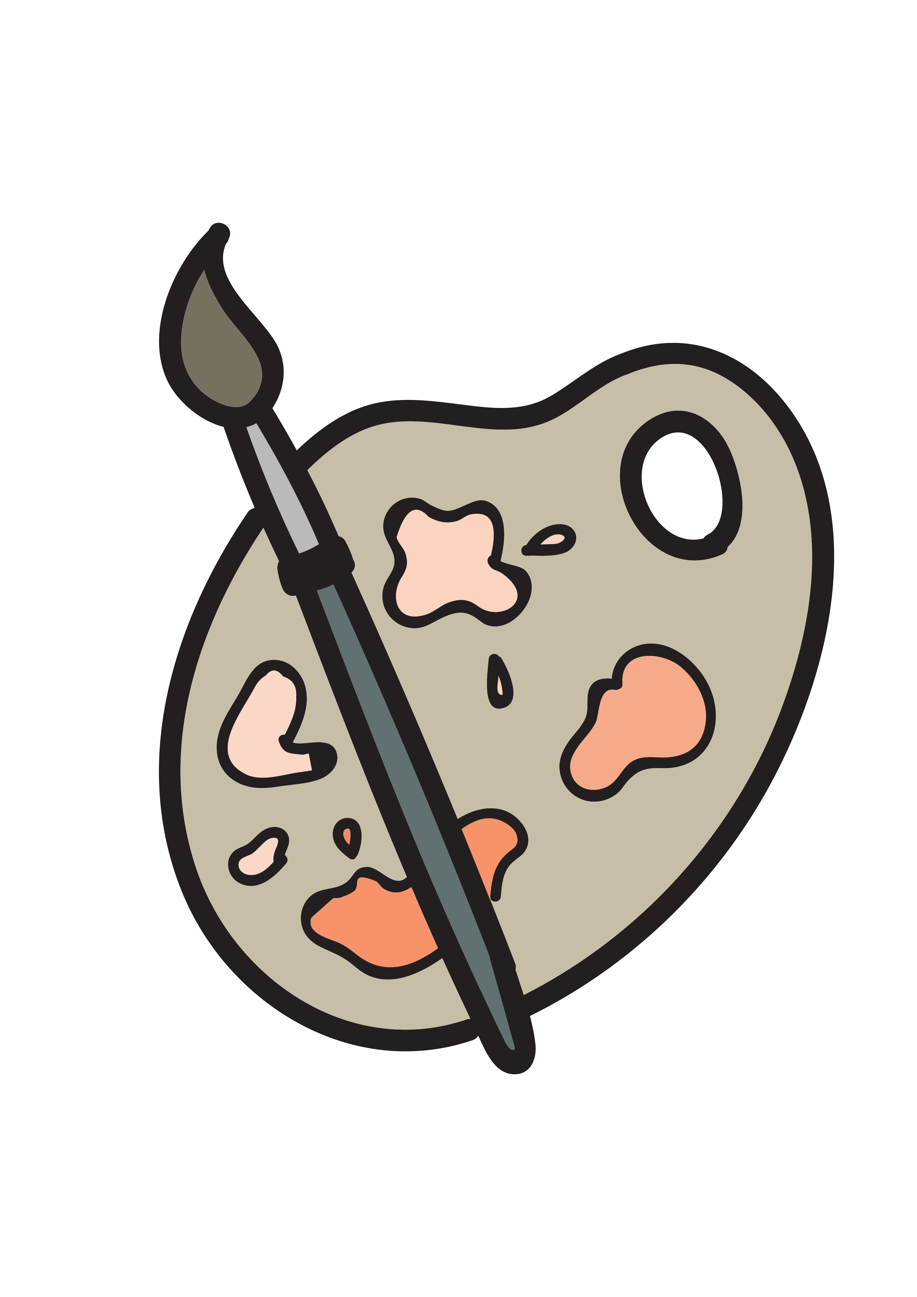 Art Illustration Sticker by Giobi for iOS & Android | GIPHY