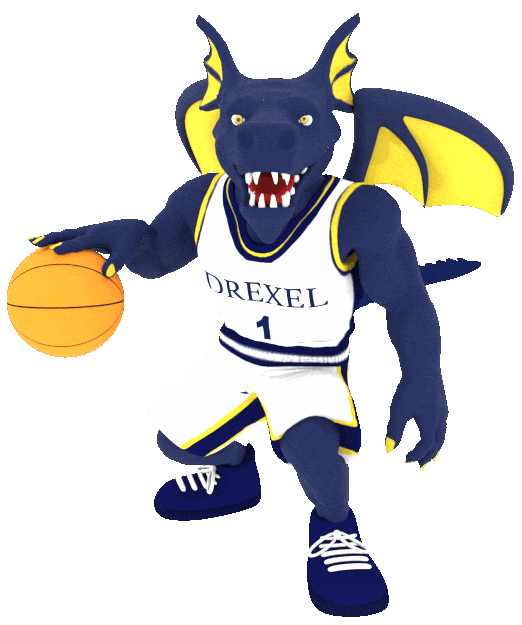 Drexel Dragons Looks Sticker by AFFOA for iOS & Android | GIPHY
