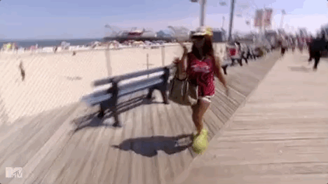 Jersey Shore Running GIF by Jersey Shore Family Vacation - Find & Share ...