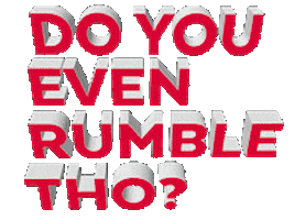 Rumble Sticker by Rumble-Boxing for iOS & Android | GIPHY