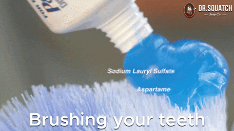 Toothpaste Parabens GIF by DrSquatchSoapCo - Find & Share on GIPHY