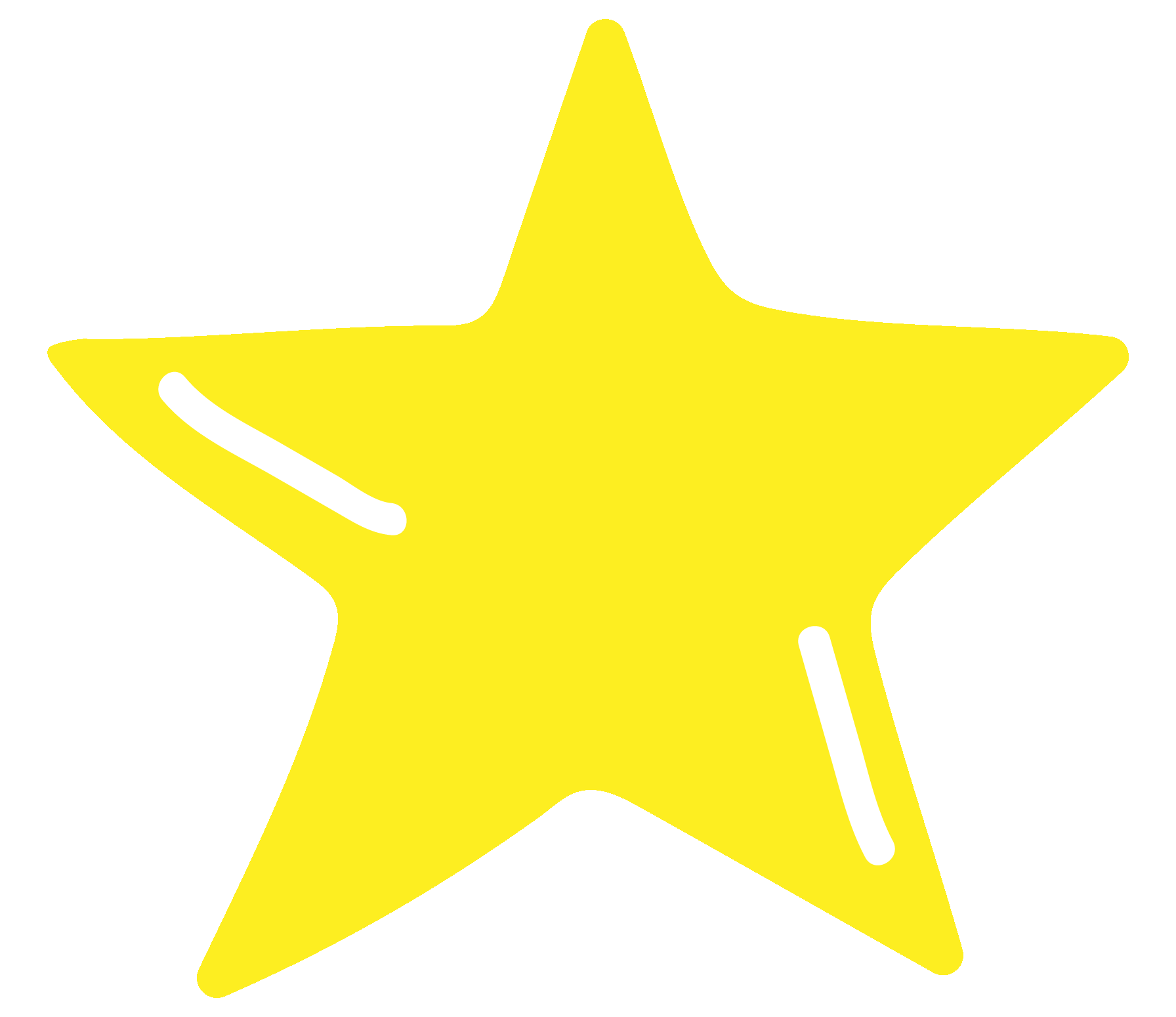 Yellow Star Sticker by Aviva Atri for iOS & Android | GIPHY