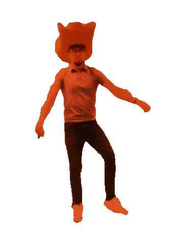 Dance Orange Sticker by The University of Texas Rio Grande Valley for ...