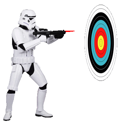 Star Wars Laser Sticker by vienna pitts for iOS & Android | GIPHY