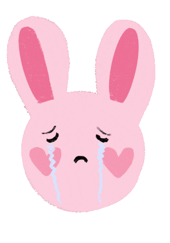 Crying Bunny Gif