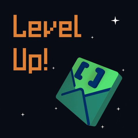 Level Up Animated Gif
